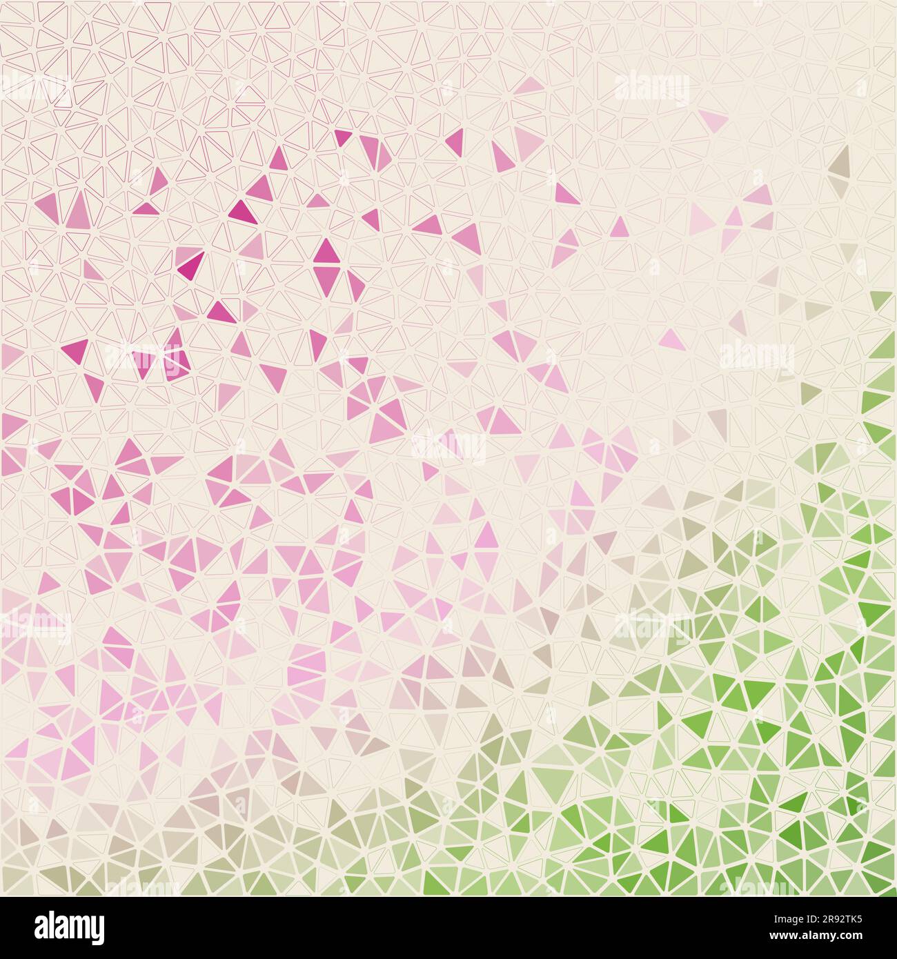 Abstract geometric background. Attractive scattered low poly triangles with colored gradient ...