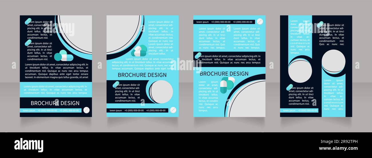 Supplements during pregnancy blank brochure layout design Stock Vector ...