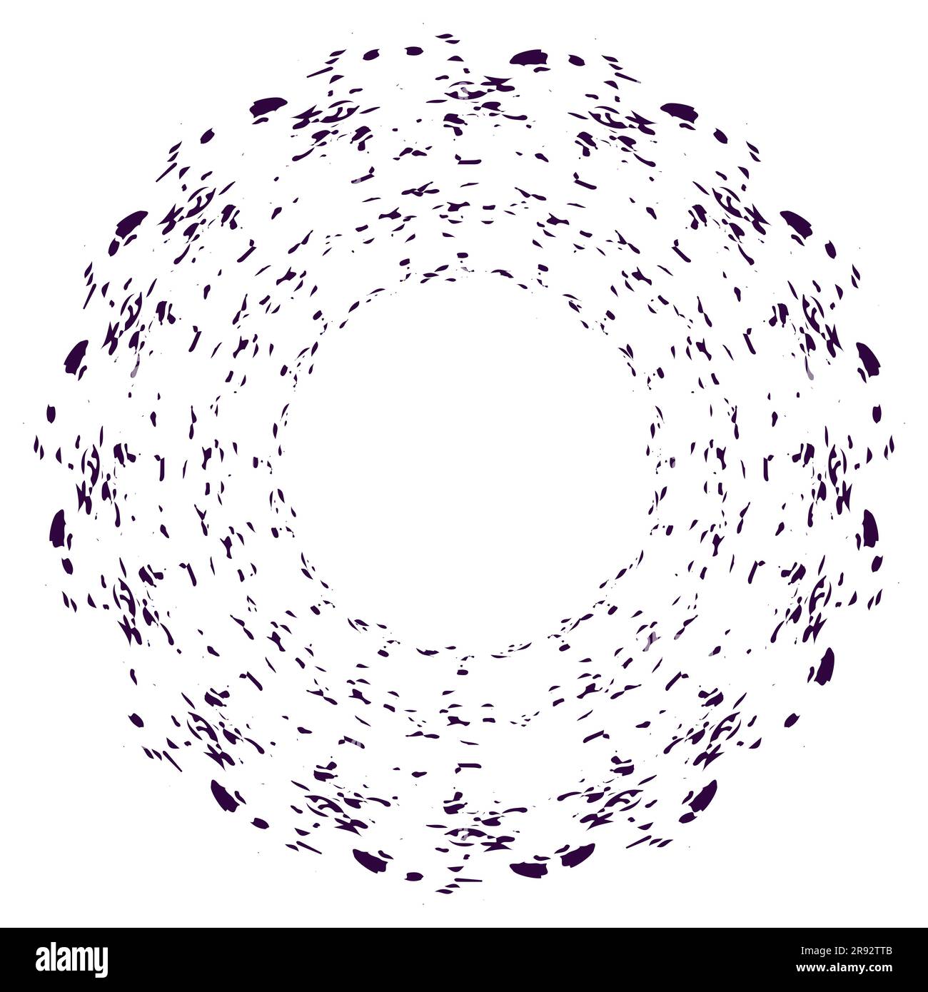 Abstract pattern Vector illustration Isolated on white background Stock ...