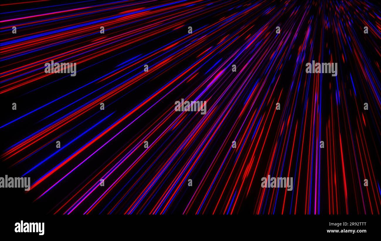 Abstract hyperspace background. Computer generated 3d render Stock ...