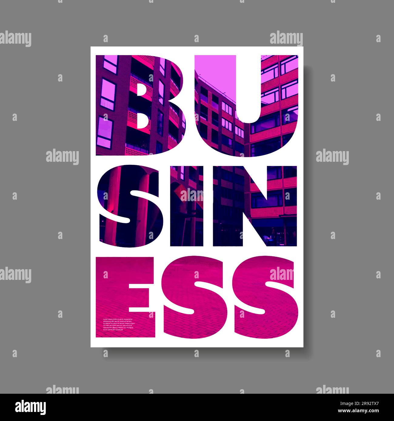 Modern Style Flyer or Cover Design for Your Business with Urban Theme ...