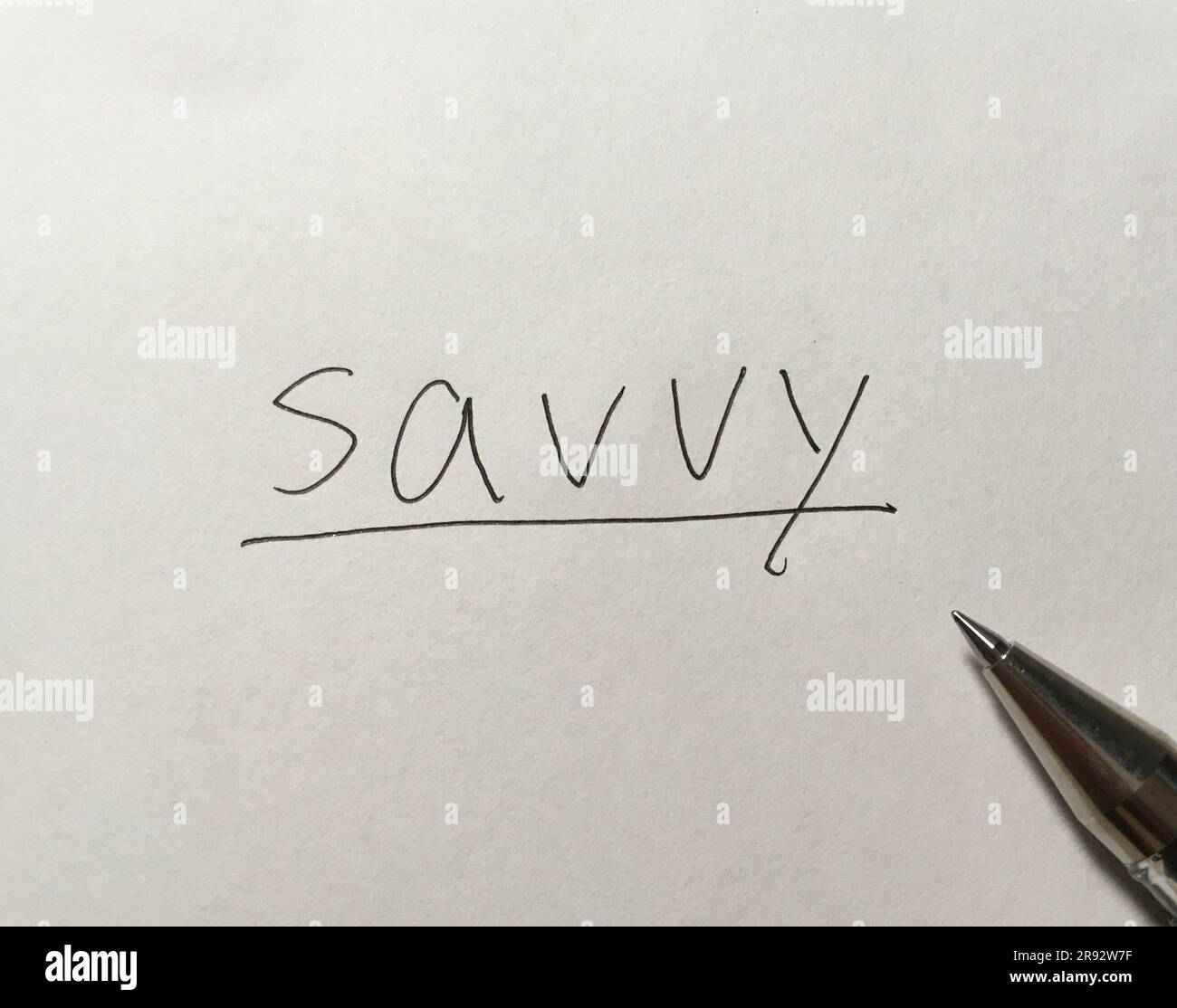 Savvy hi-res stock photography and images - Alamy