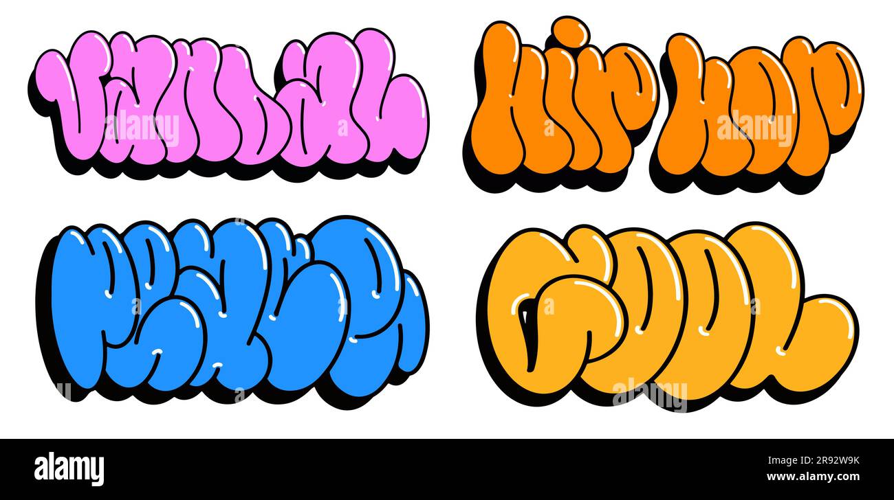 Graffiti Bombing Letter Styles