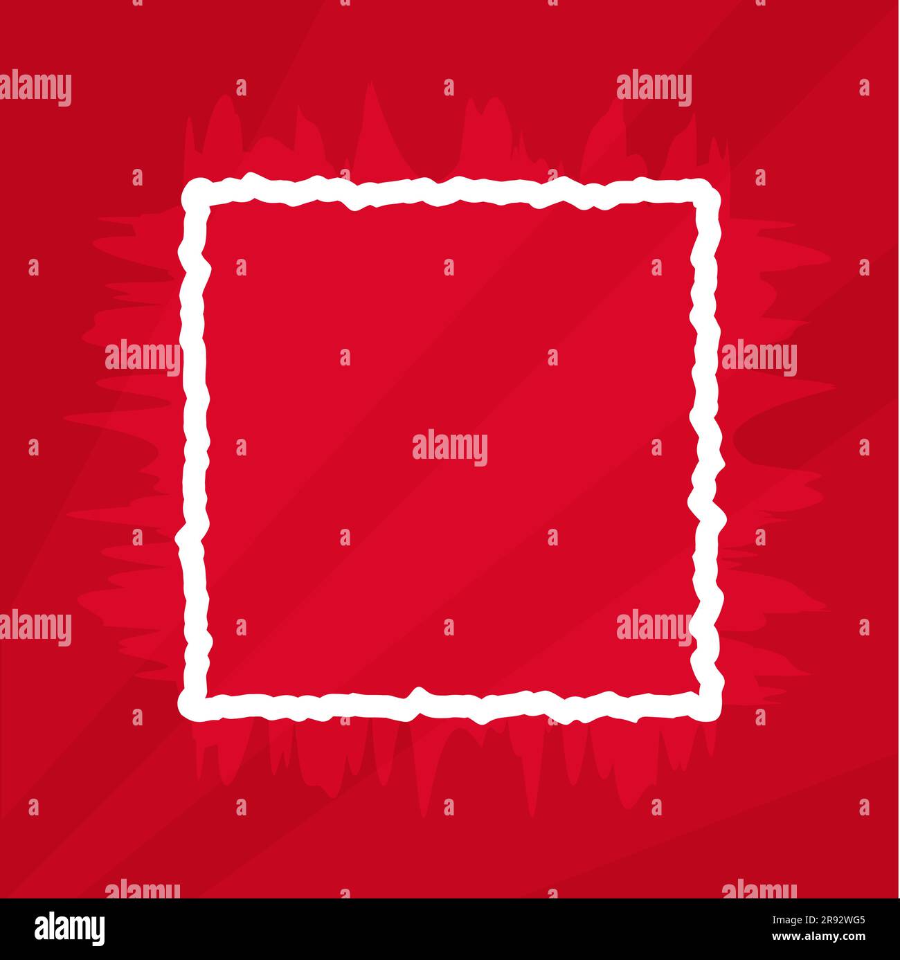 Rough edge square white hi-res stock photography and images - Alamy