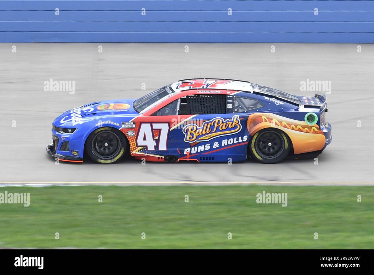 NASHVILLE, TN - JUNE 23: Ricky Stenhouse Jr (#47 JTG Daugherty Racing ...