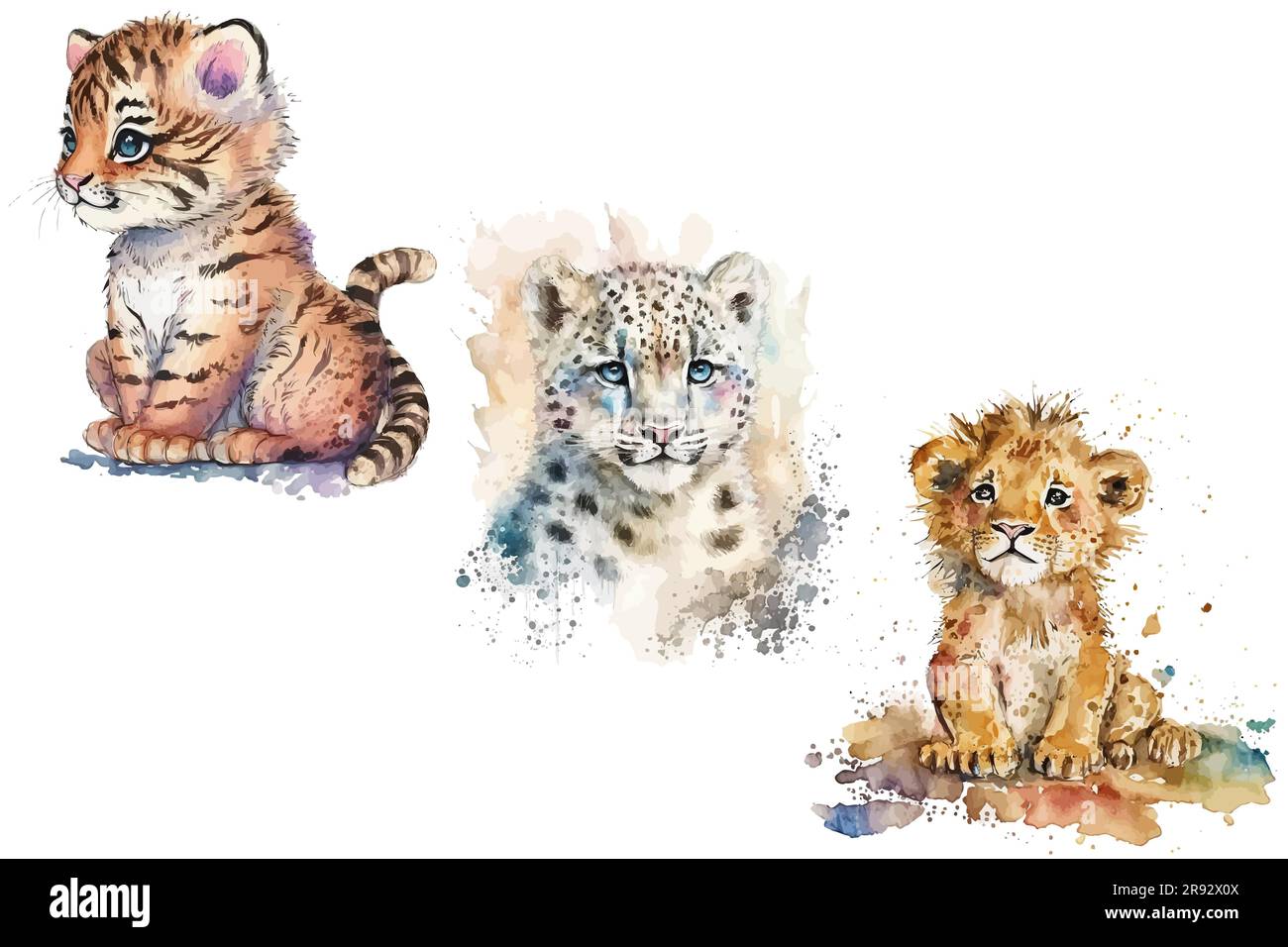 Lion fur pattern Cut Out Stock Images & Pictures - Alamy