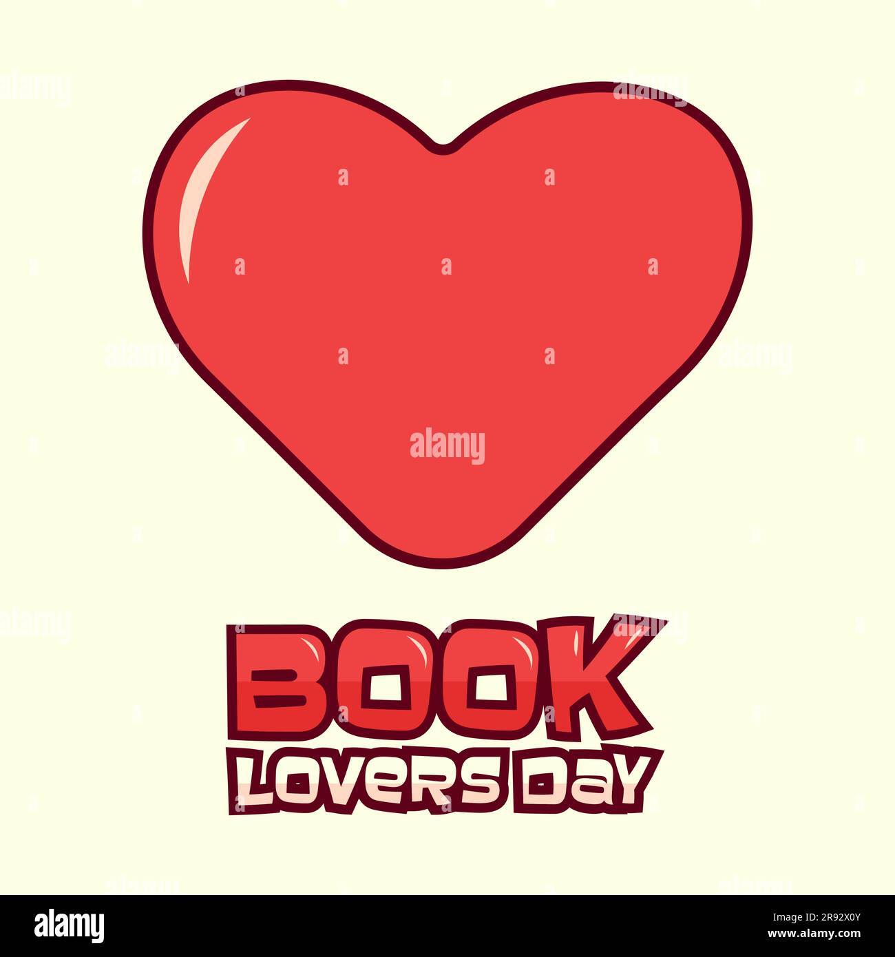 National Book Lovers Day. August 9. Holiday concept. Background, banner ...