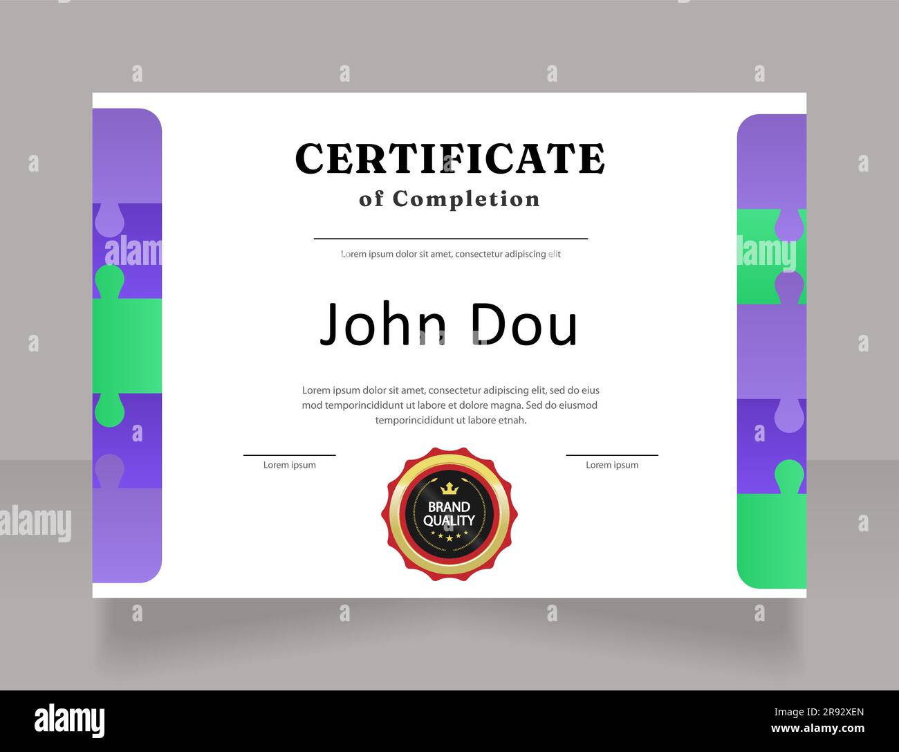 University lecturer workshop completion certificate design template ...