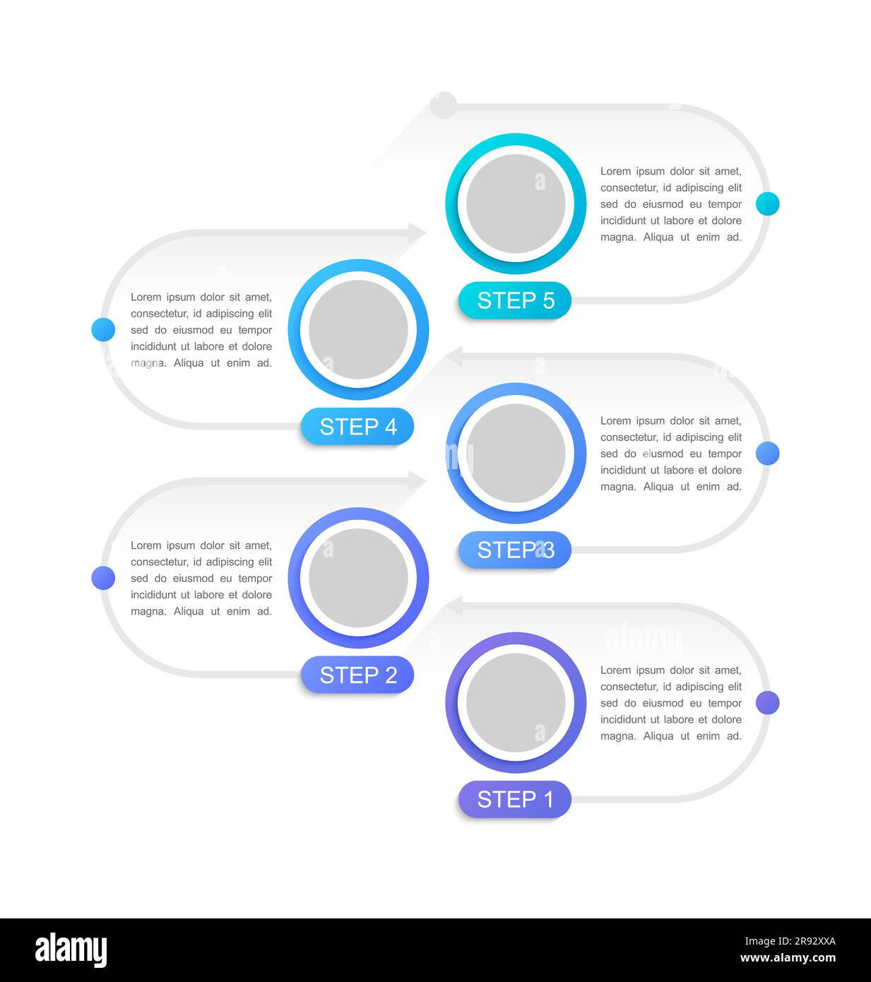 Allocating resources in business infographic chart design template ...