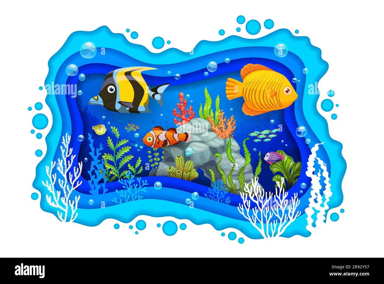 Coral rock carving Stock Vector Images - Alamy