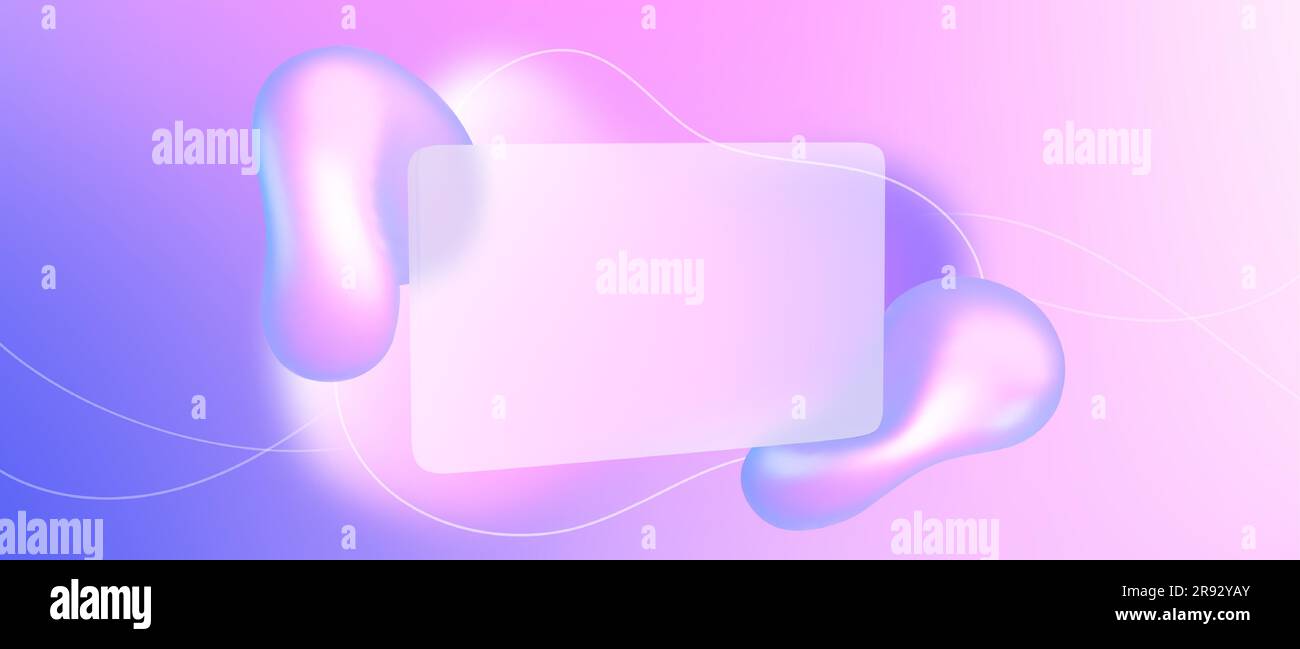 Glass morphism abstract gradient background design. Transparent card ...