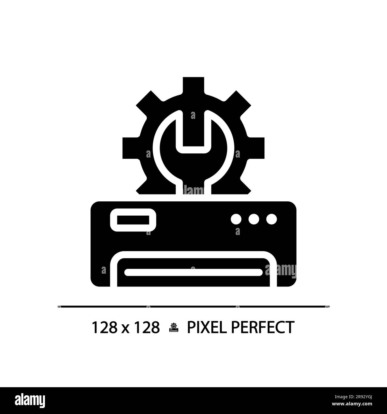 Ac unit repair Stock Vector Images - Alamy