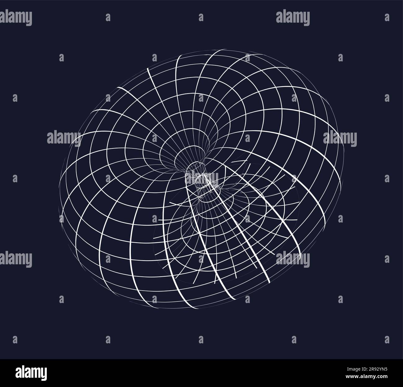 Abstract line ring form concept Stock Vector Image & Art - Alamy