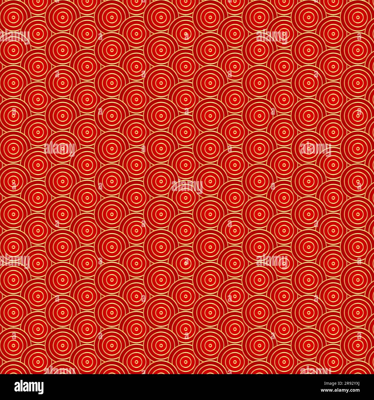 Luxury chinese circle seamless pattern. Traditional asian motif Stock ...