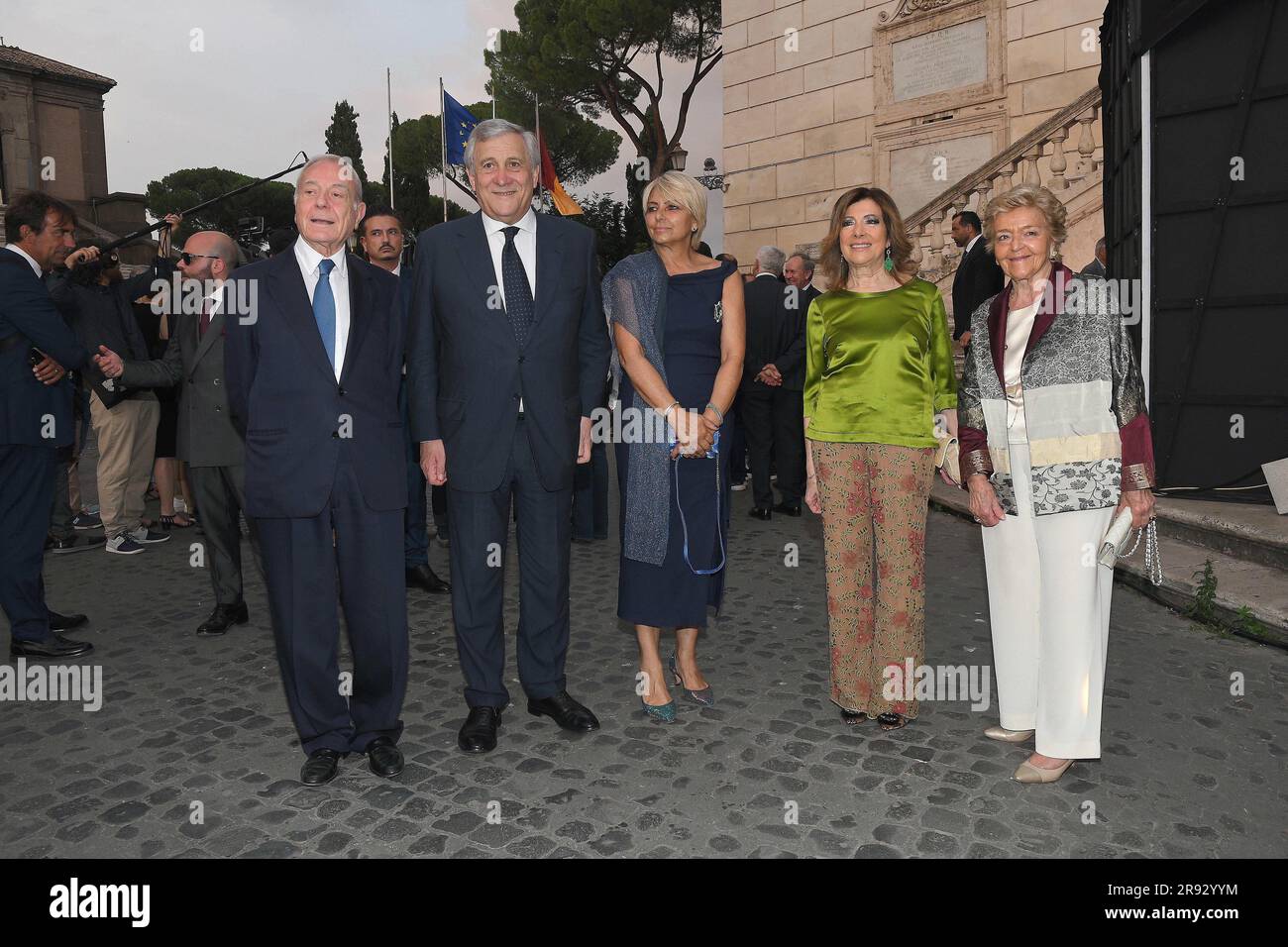 Rome, Italy. 23rd June, 2023. Rome, Piazza del Campidoglio Biagio Agnes ...