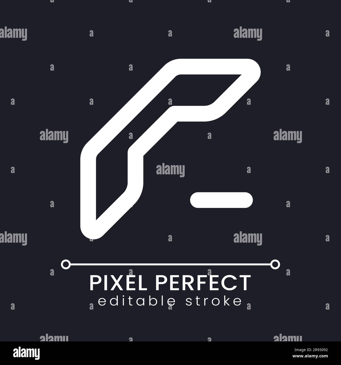 Delete contact pixel perfect white linear ui icon for dark theme Stock ... Delete contact pixel perfect white linear ui icon for dark theme Stock ...