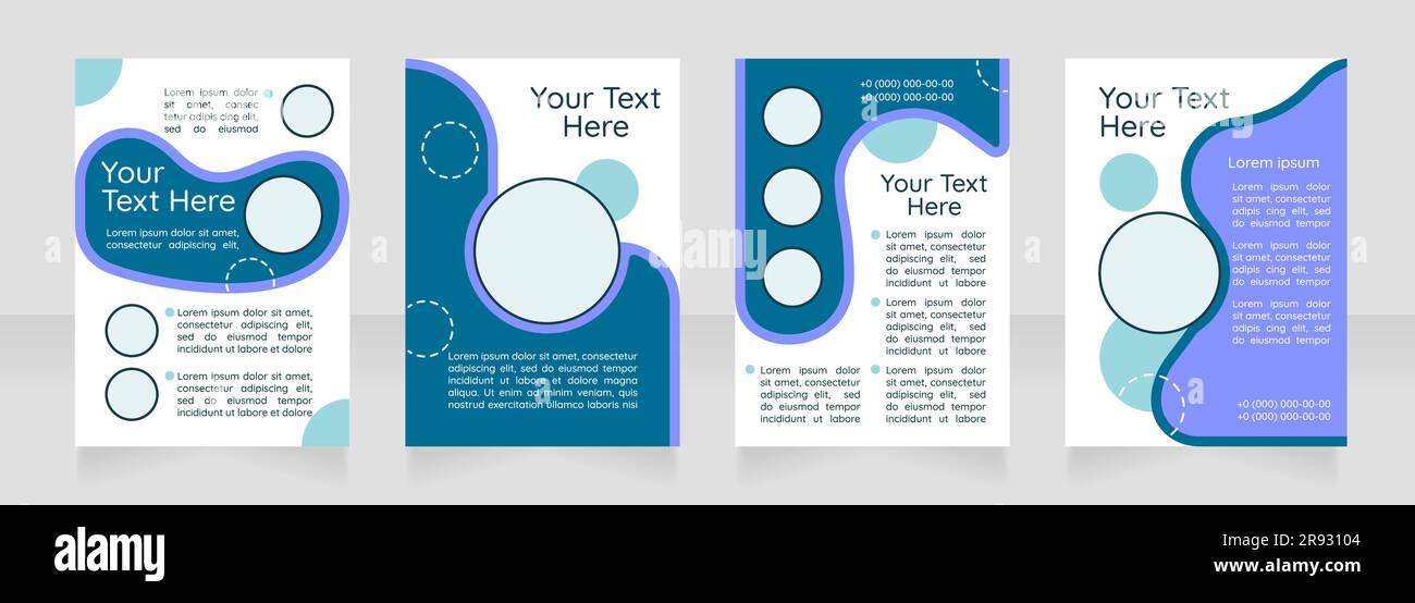 Event marketing blank brochure layout design Stock Vector Image & Art ...