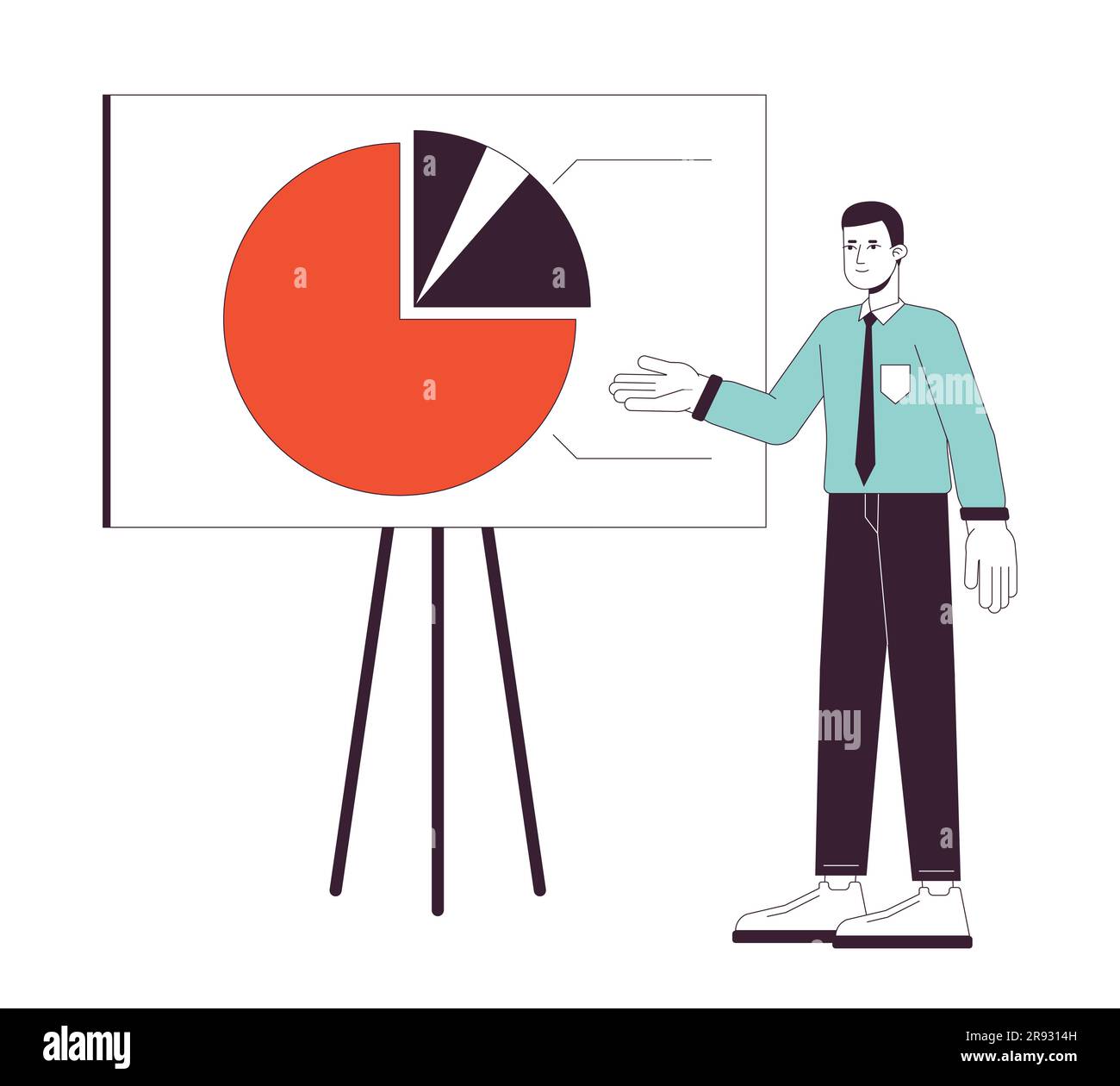 Simple line drawing animation presenter hi-res stock photography and ...