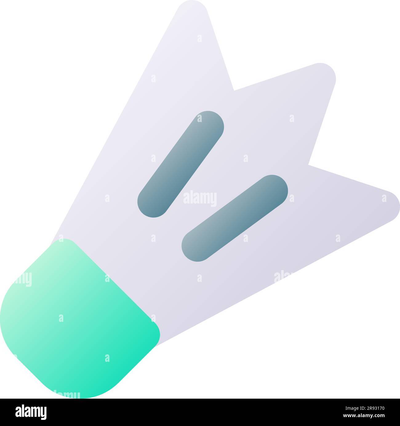 Badminton shuttlecock clipart Stock Vector Images - Alamy