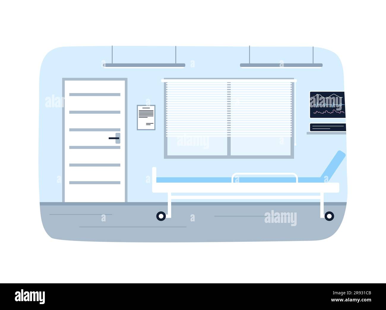 Treatment ward Cut Out Stock Images & Pictures - Alamy