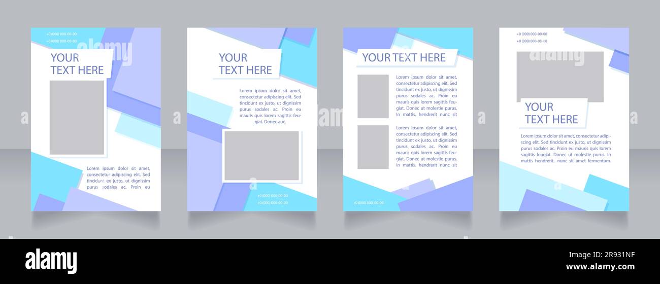 Innovative business ideas and strategies blank brochure layout design ...
