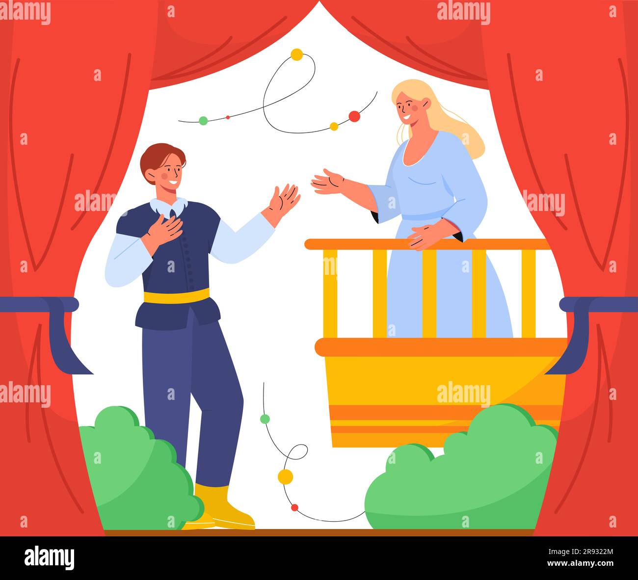 Play actress Stock Vector Images - Alamy