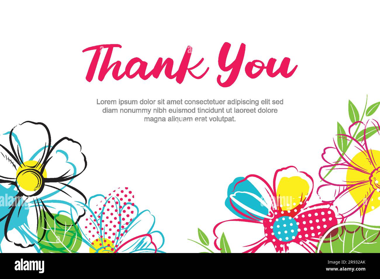 Thank you lettering greeting card. Thank you calligraphy handwritten ... Thank you lettering greeting card. Thank you calligraphy handwritten ...