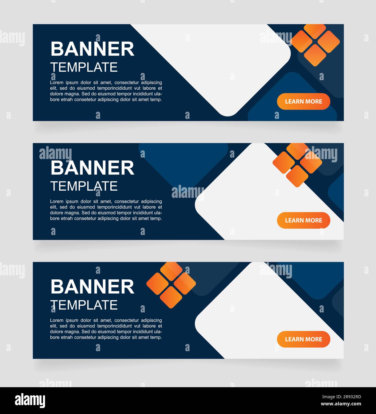 Training business workshop web banner design template Stock Vector ...