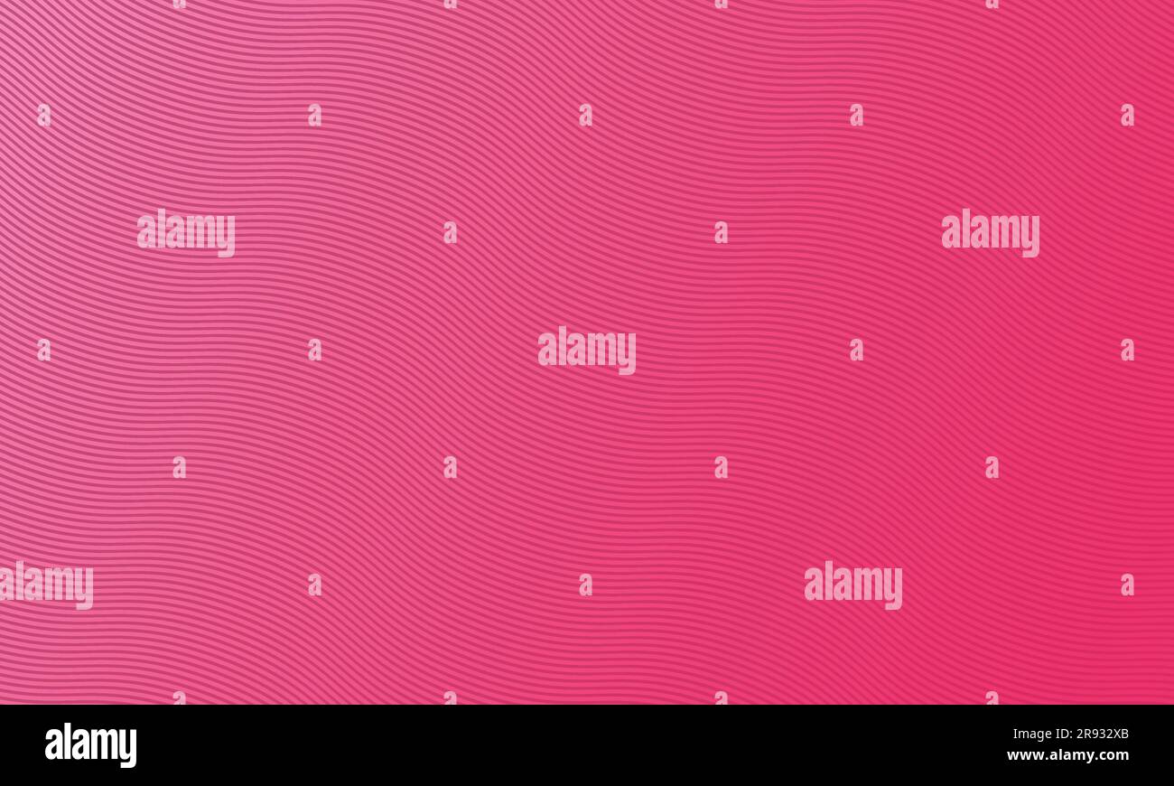 Curve lines background. Pink gradient background. Vector illustration ...