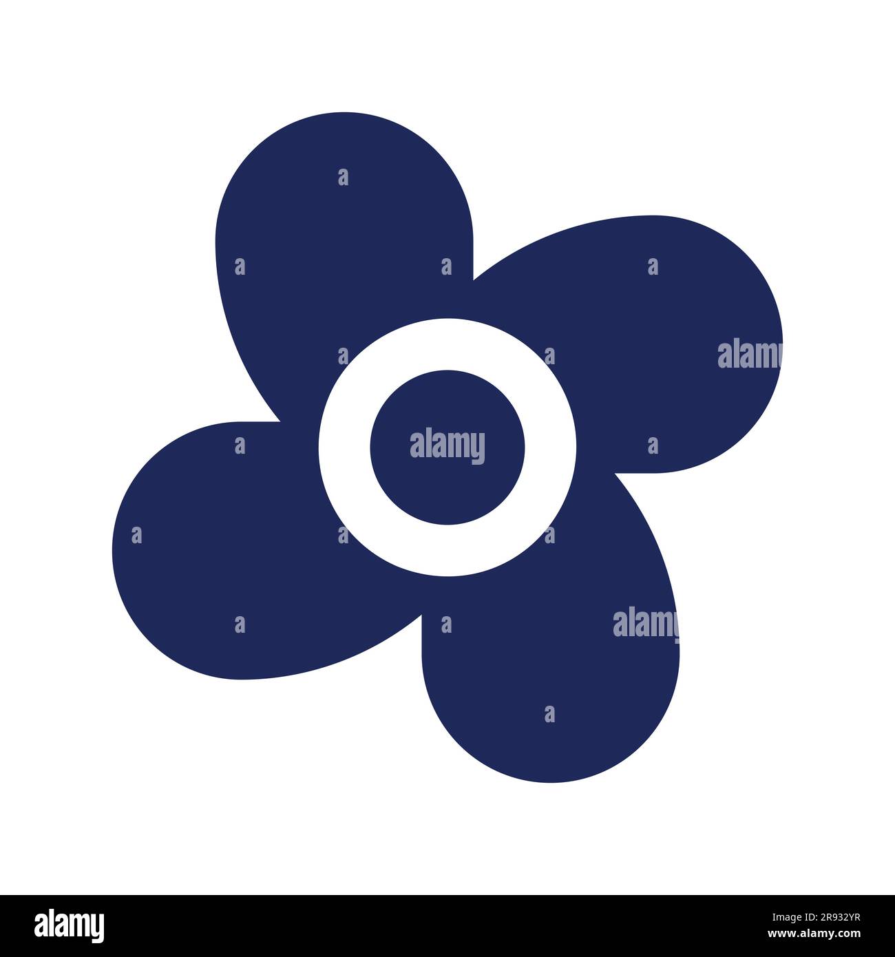 Fan minimalist logo hi-res stock photography and images - Alamy