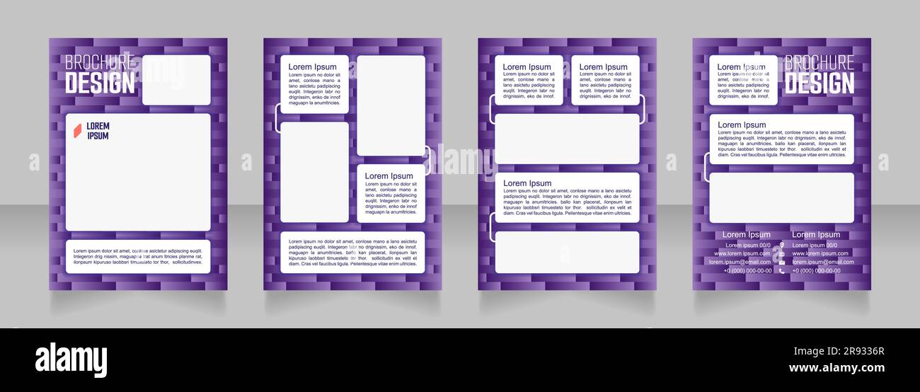 Construction materials blank brochure design Stock Vector Image & Art ...
