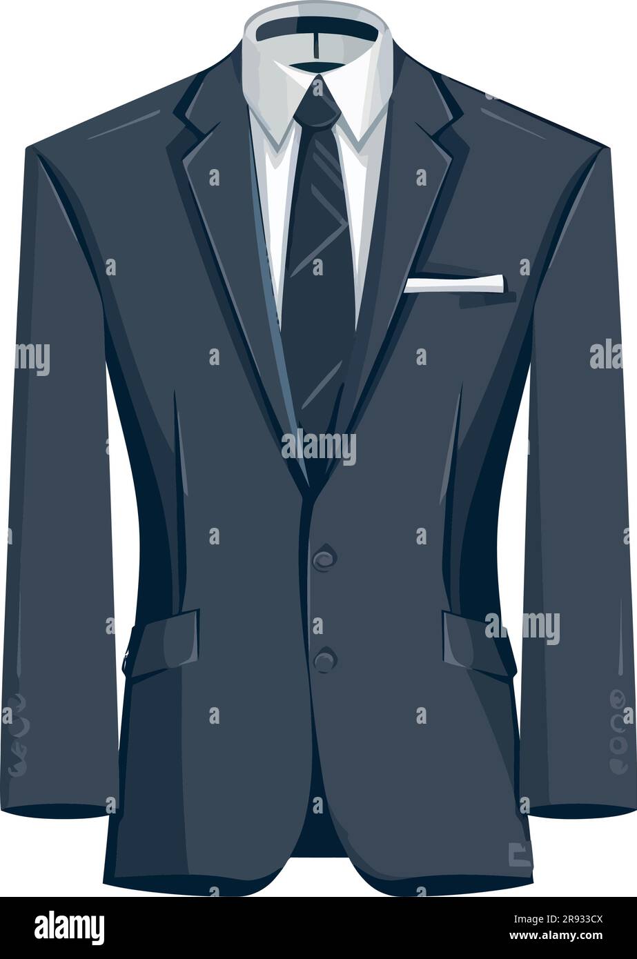 Blue over coat Stock Vector Images - Alamy