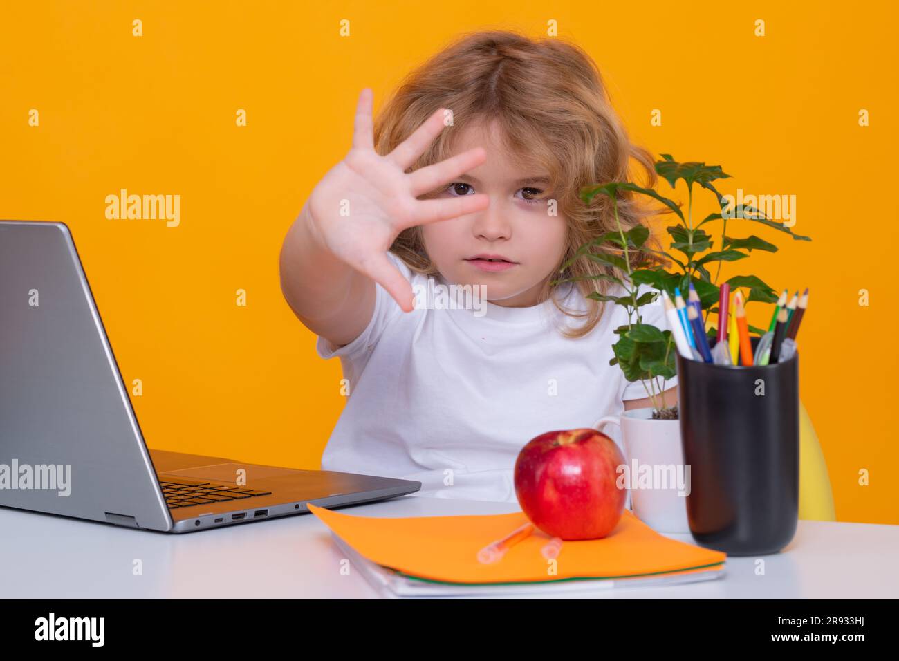 Stop bullying. Sad and angry pupil. Nerd pupil boy from elementary ...