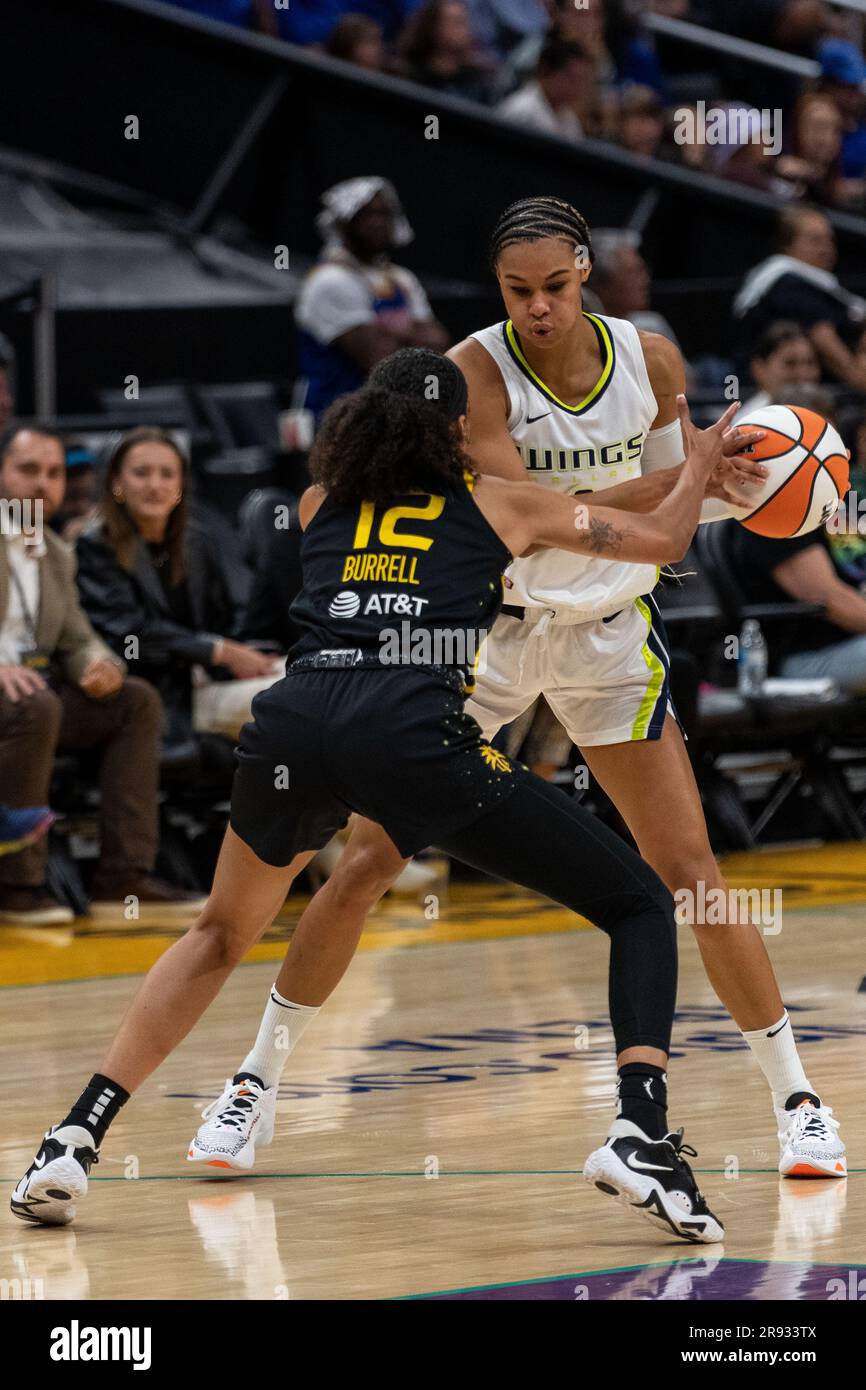 Los Angeles, USA. 23rd June, 2023. Basketball, Women, WNBA; Los Angeles ...