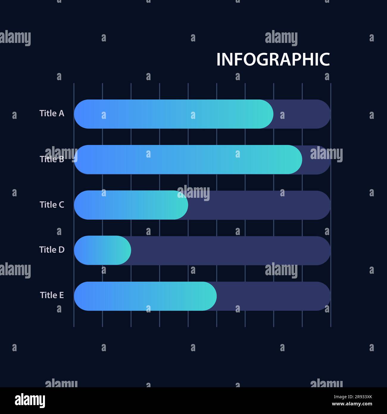 Business poll results information infographic chart design template for ...