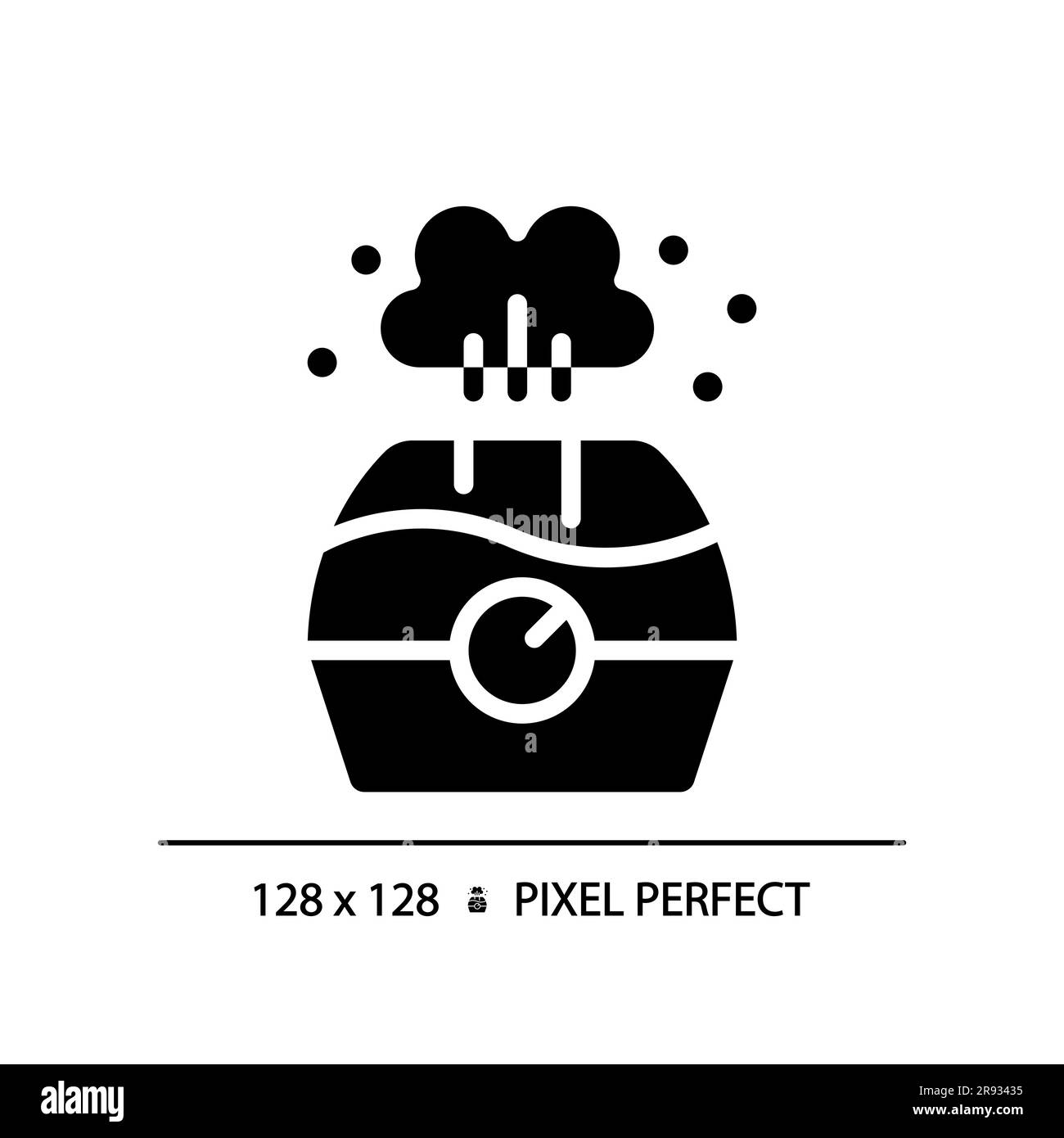 Room humidifier icon flat Stock Vector Images - Alamy