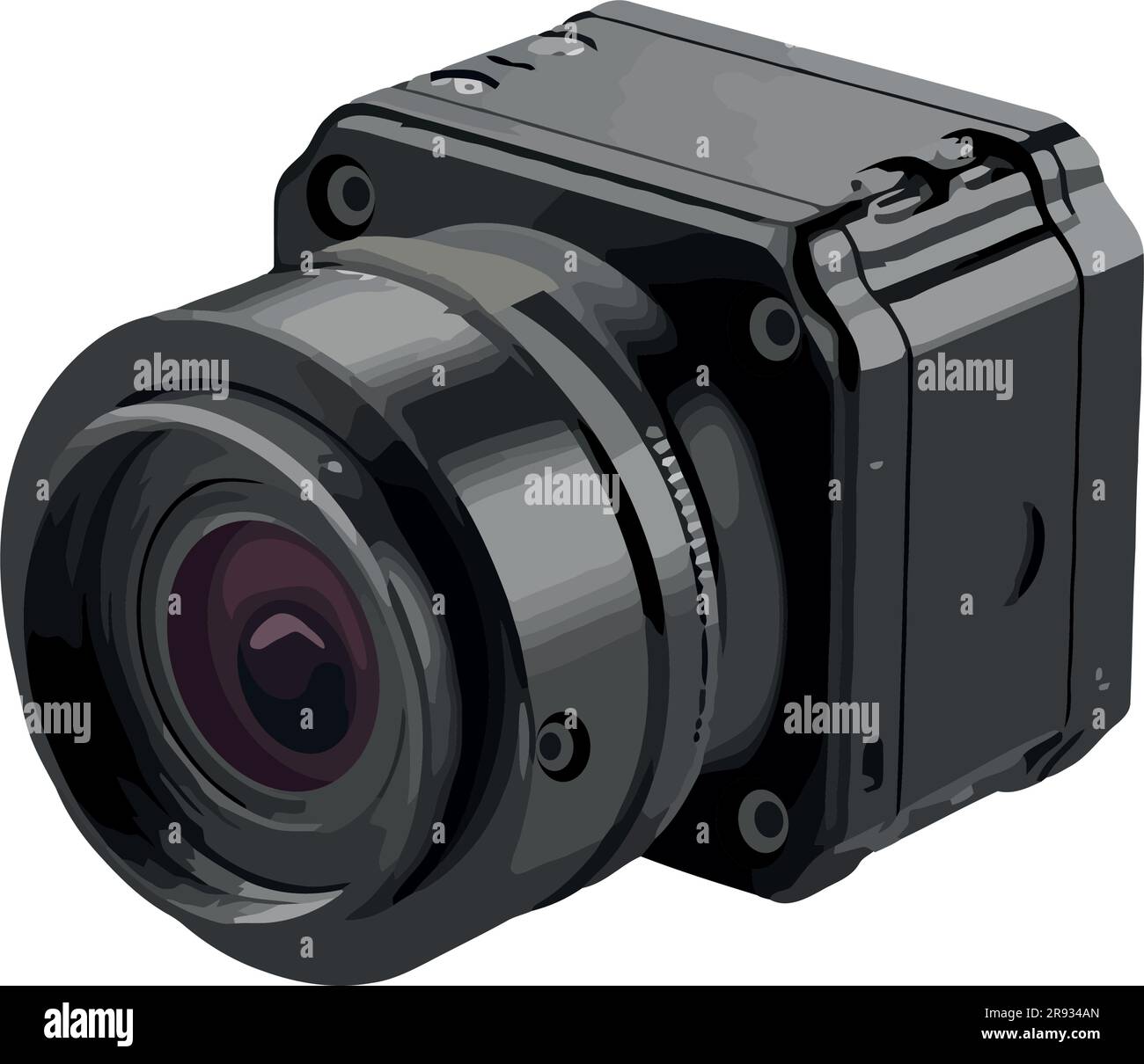 Zoom filming Stock Vector Images - Alamy