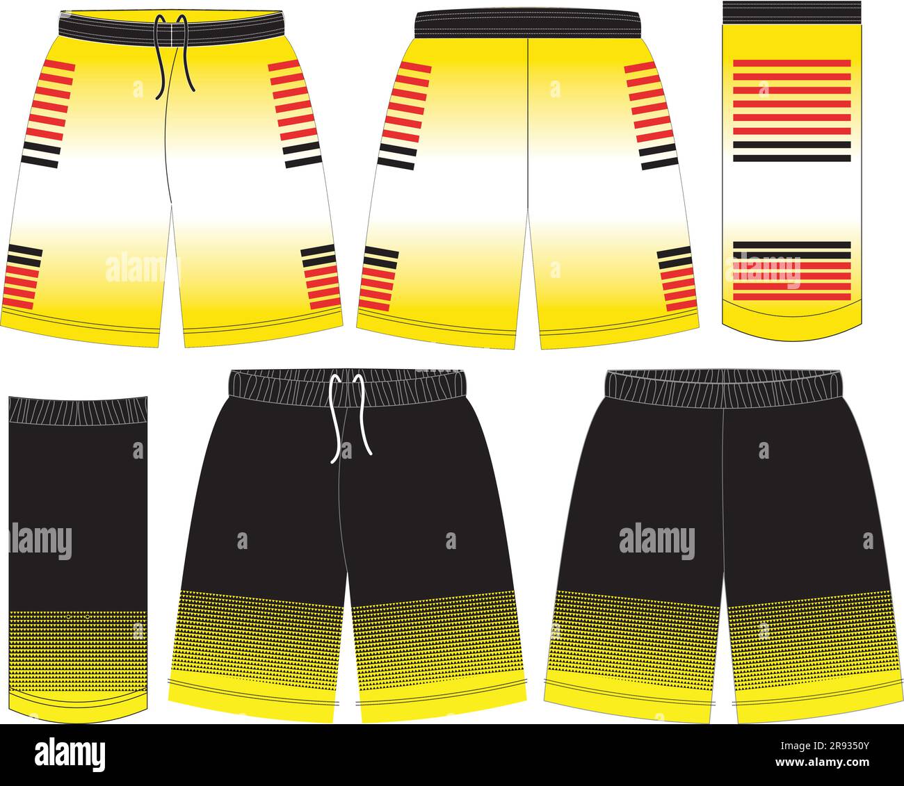 Basketball Shorts Mock ups templates Stock Vector Image & Art - Alamy