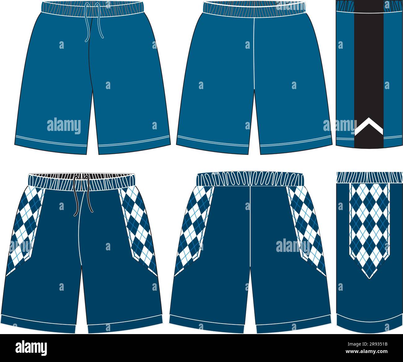 Basketball Shorts Mock ups templates Stock Vector Image & Art - Alamy