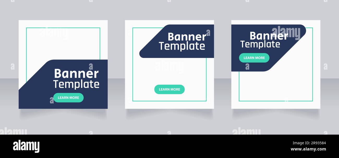 Cybersecurity technology integration web banner design template Stock ...