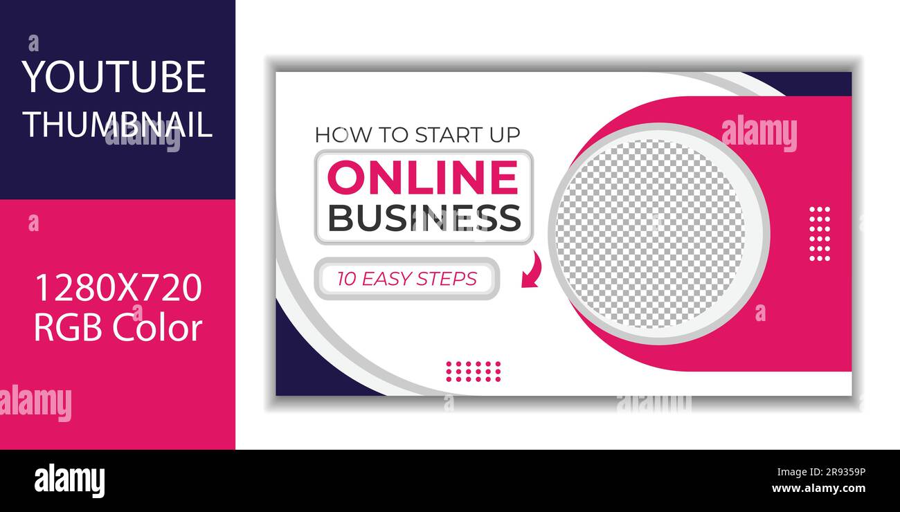 Youtube thumbnail design hi-res stock photography and images - Alamy