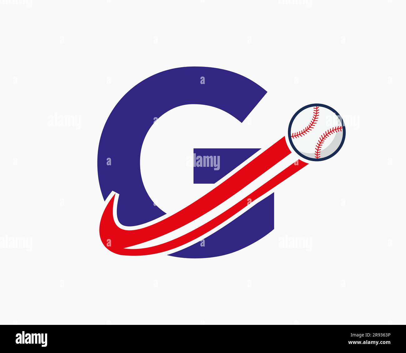 Bat and ball g Stock Vector Images - Alamy