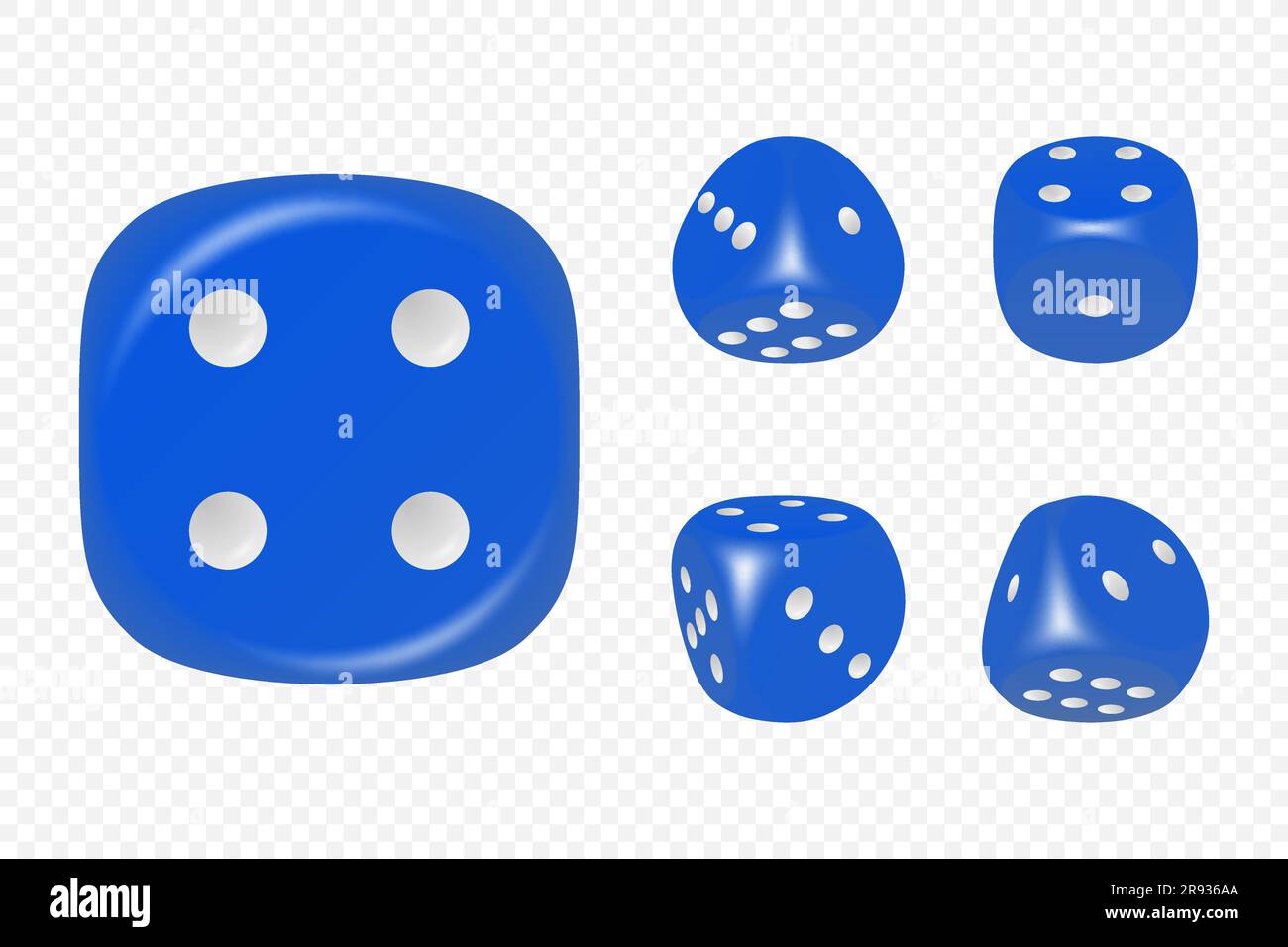 Board blue game dices Stock Vector Images - Alamy