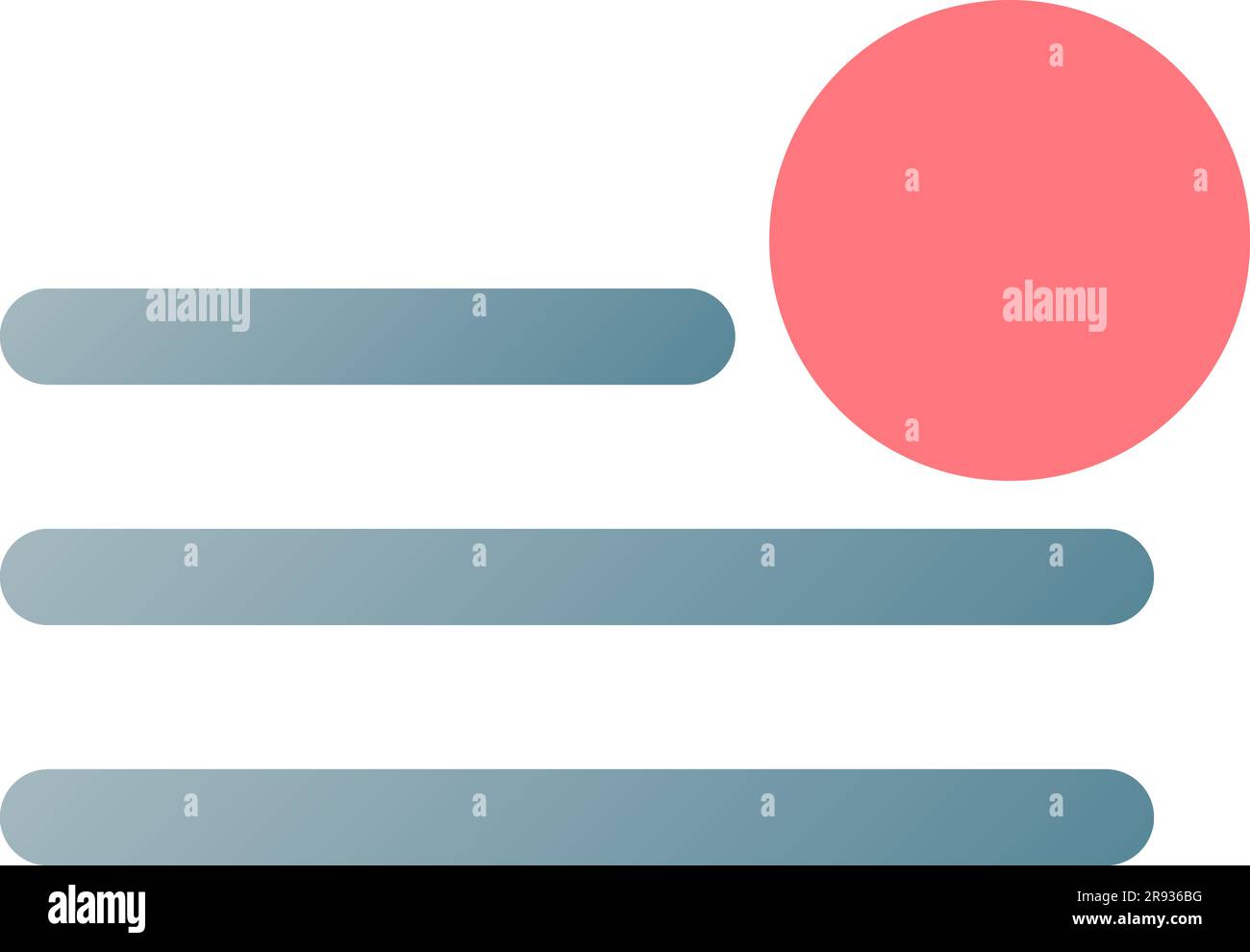 Notification from main menu pixel perfect flat gradient two-color ui icon Stock Vector Image ...