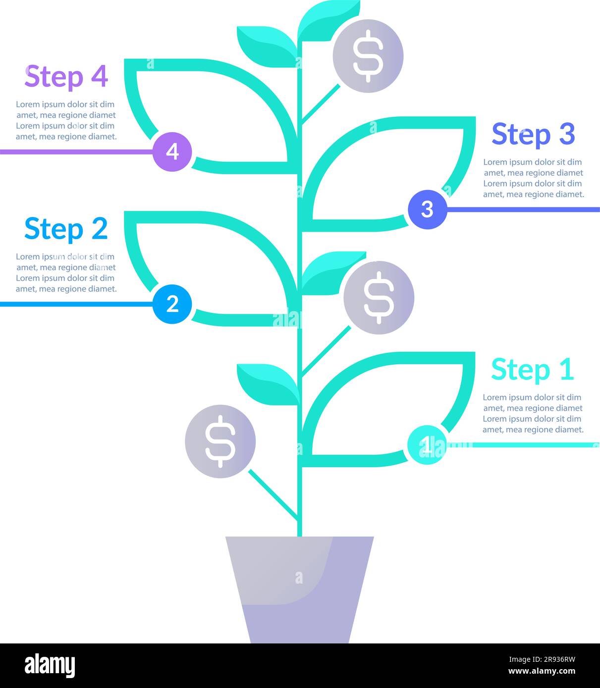 Paying with online banking infographic chart design template Stock ...