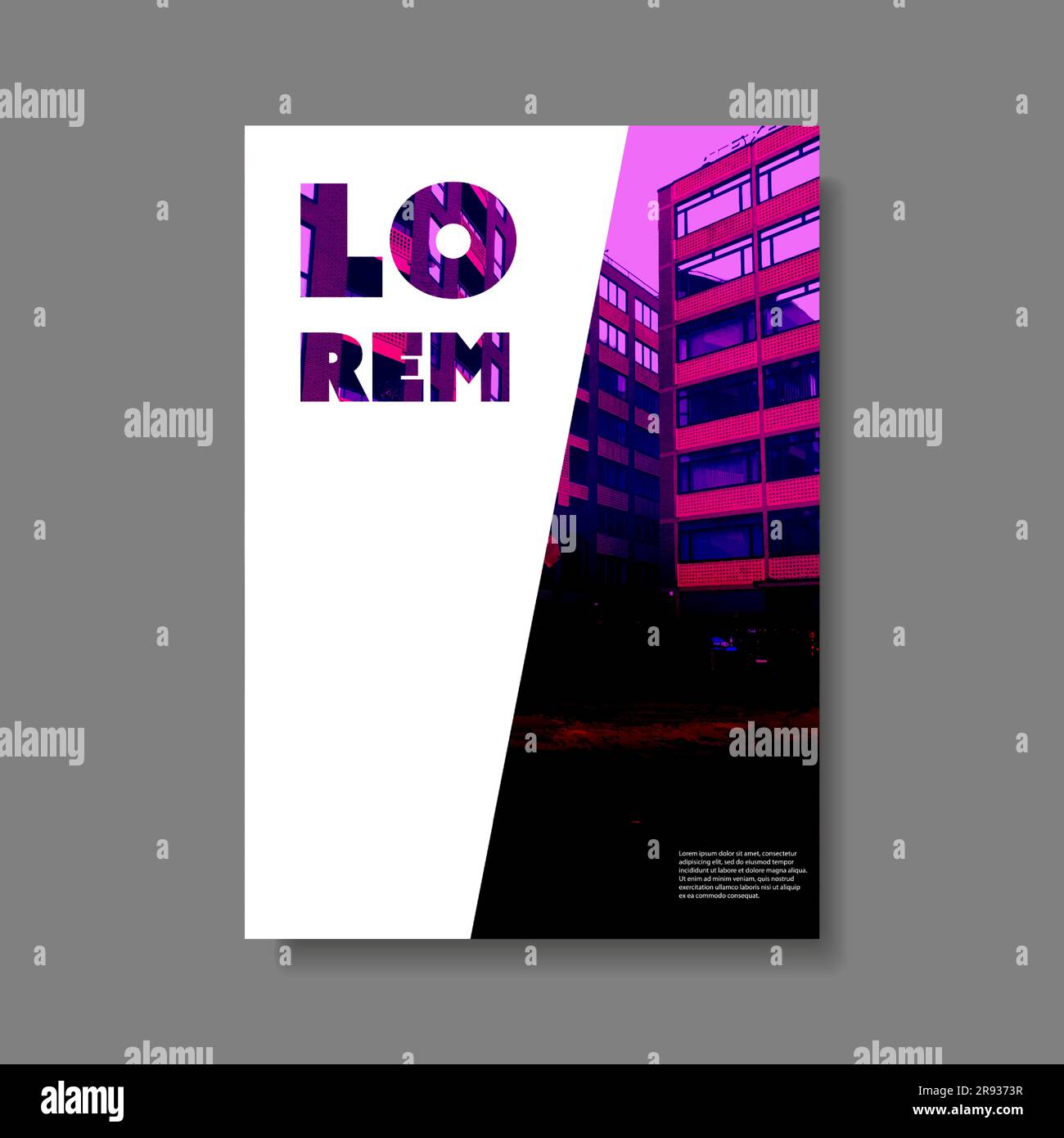 Modern Style Flyer or Cover Design for Your Business with Urban Theme ...