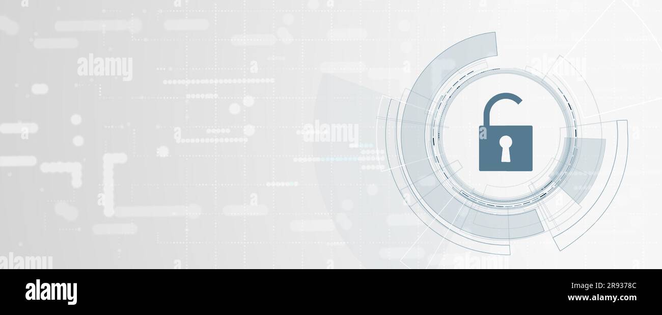 internet digital syber security technology concept for business ...