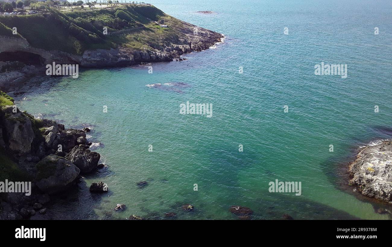 View of black Sea from the Şile, Istanbul, Turkey Stock Photo - Alamy