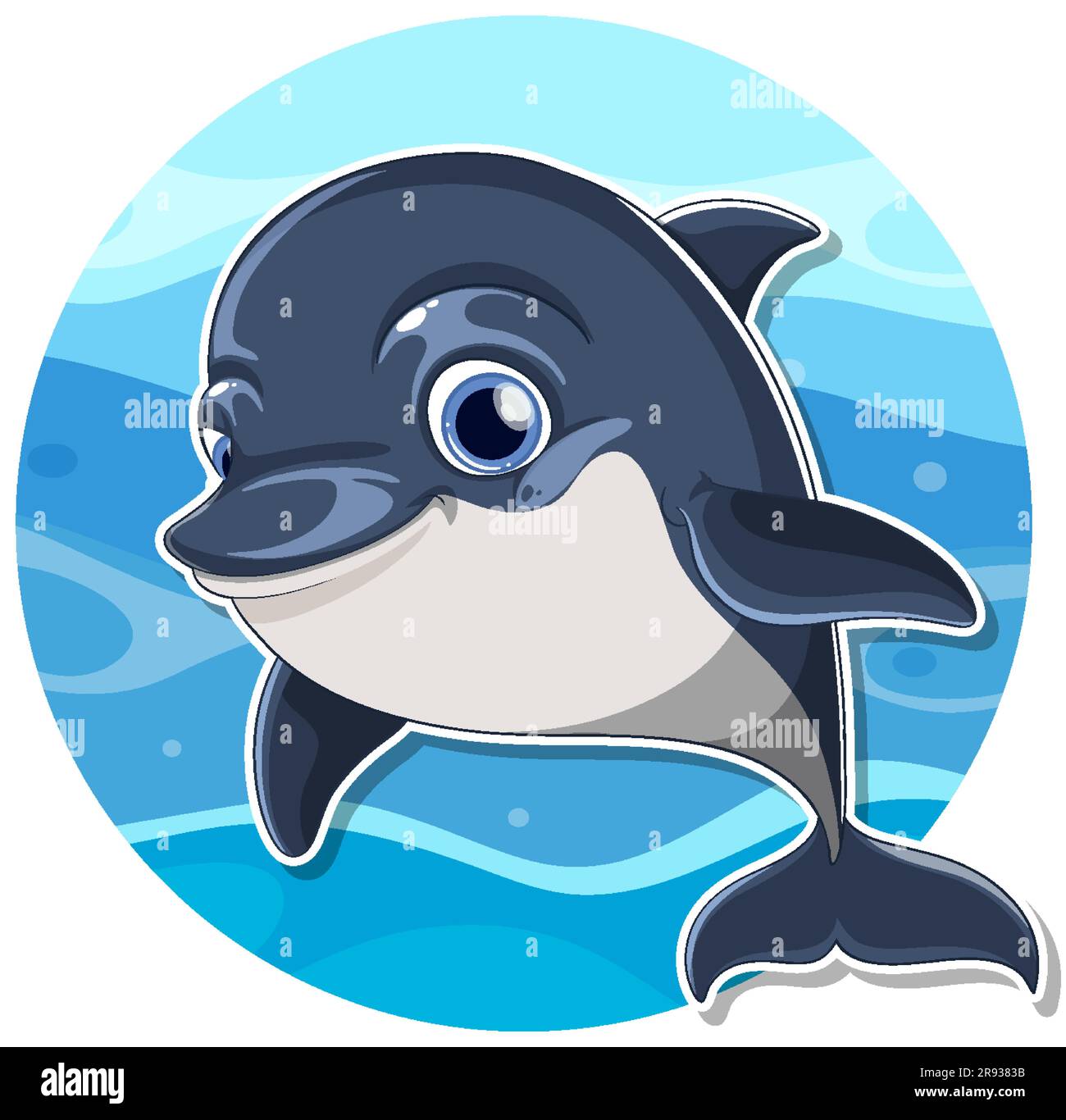 Cute Baby Dolphin Clipart