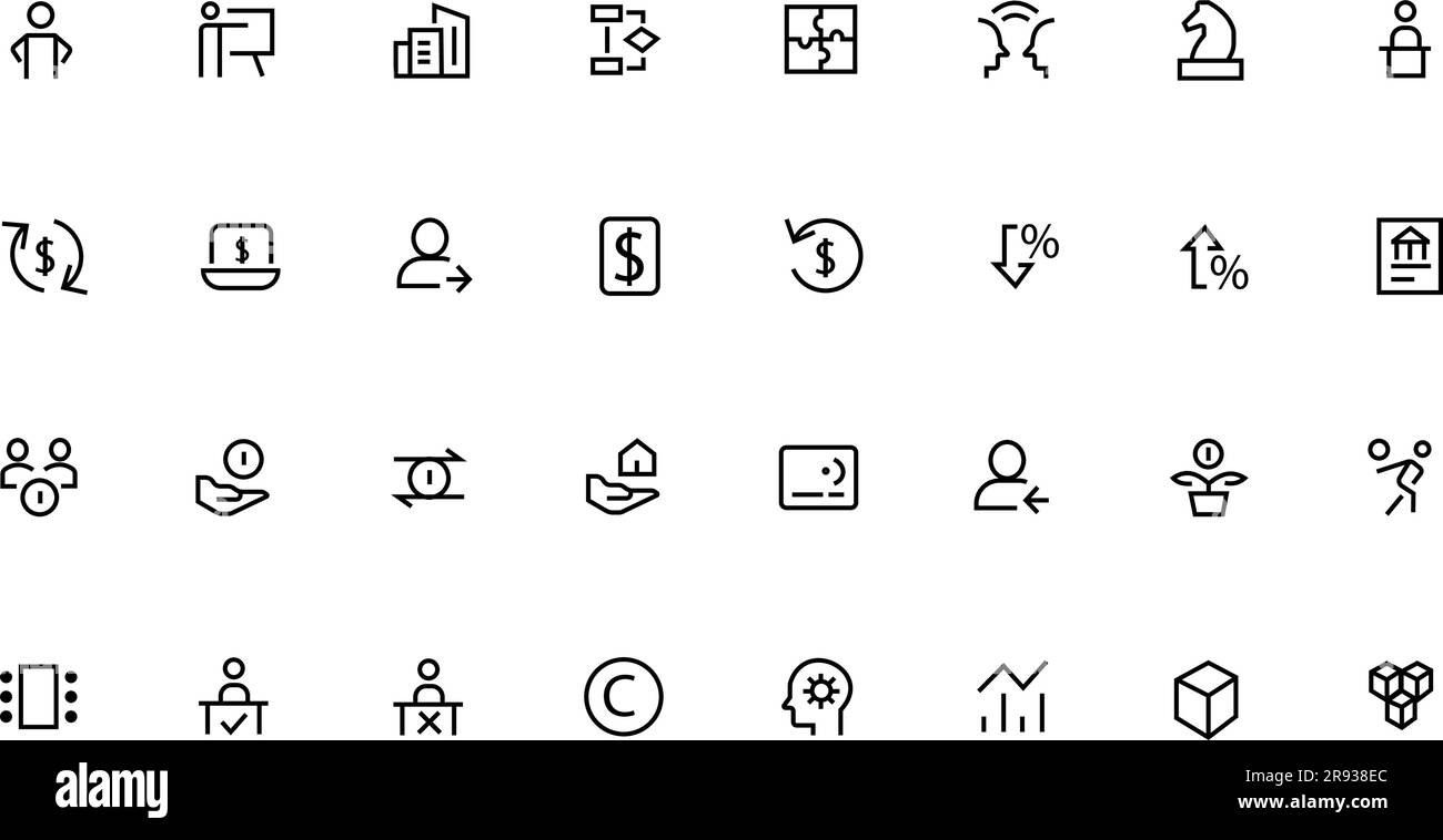 SEO and promotion line icons collection. Business and finance icons ... SEO and promotion line icons collection. Business and finance icons ...